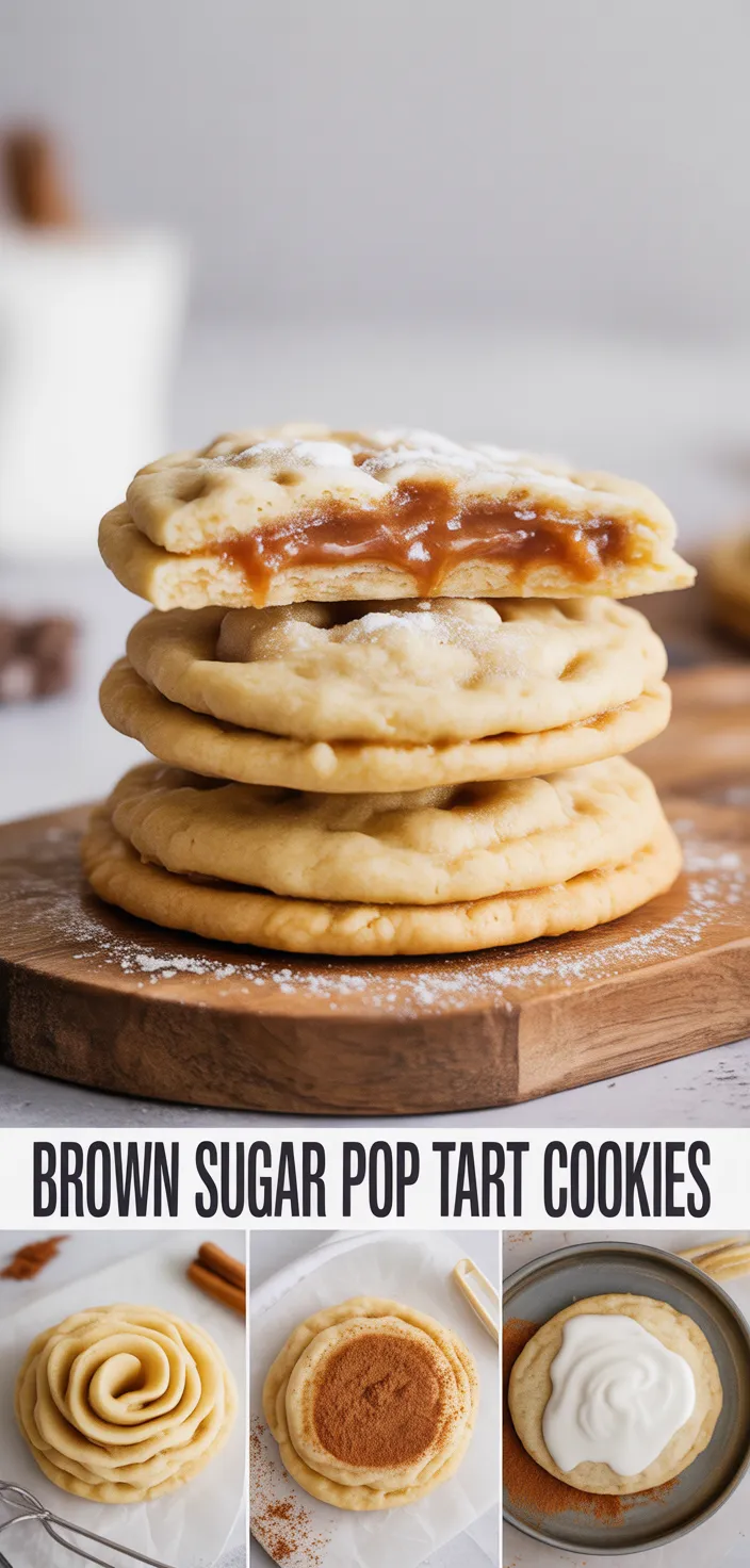 Brown Sugar Pop Tart Cookies Recipe - cravecookcreate.com