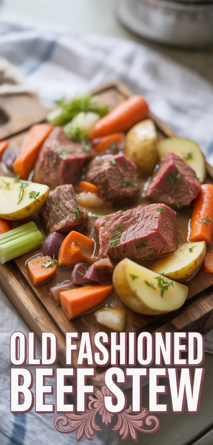 Old Fashioned Beef Stew Recipe - cravecookcreate.com