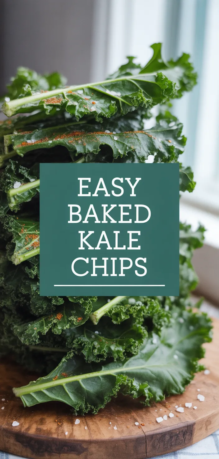 Easy Baked Kale Chips Recipe - cravecookcreate.com