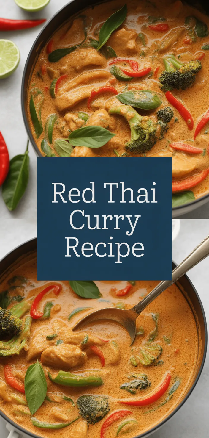 Red Thai Curry Recipe - cravecookcreate.com